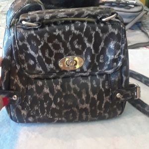 Cesca | Bags | Cesca Animal Print Crossbody Bag | Poshmark